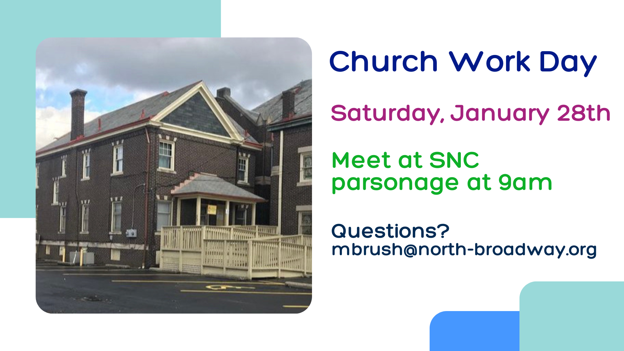 SNC Church Work Day - Short North Church